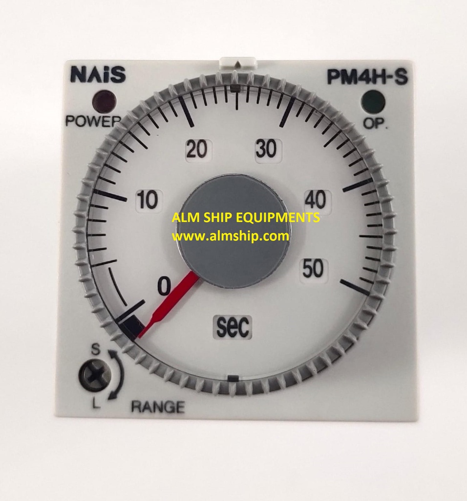 NAIS PM4H MULTIRANGE TIMER | ALM SHIP EQUIPMENTS