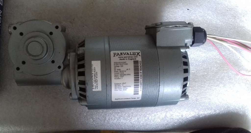 PARVALUX SD29-0001/CONT WIPER MOTOR | ALM SHIP EQUIPMENTS